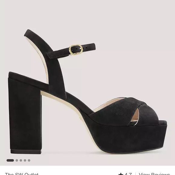Stuart Weitzman | Shoes | Stuart Weitzman Ivona Black Heels | Poshmark